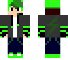Gamer Green | Minecraft Skin