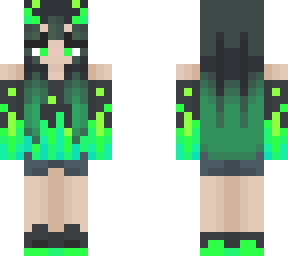 Green Demon | Minecraft Skin