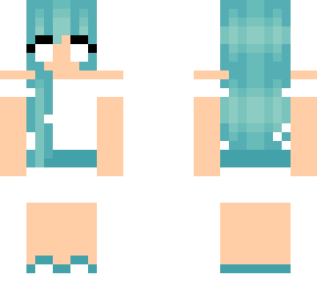 Herobrine Girl | Minecraft Skins