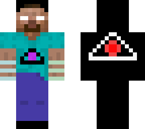 Illuminati Herobrine | Minecraft Skin