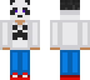 panda mask | Minecraft Skin