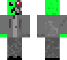 robot creeper | Minecraft Skin