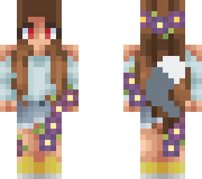 werewolf girl | Minecraft Skin