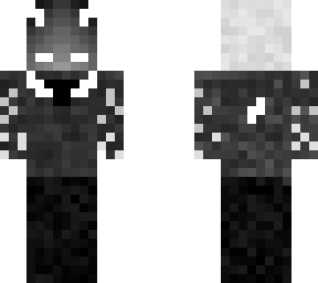 White Demon Warrior | Minecraft Skin