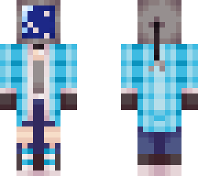 Winter TV Girl | Minecraft Skin