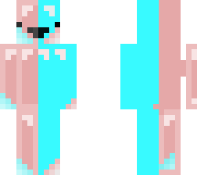 blue and pink duo | Minecraft Skin