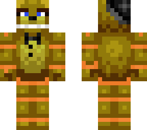 DSAF Spring Freddy | Minecraft Skin