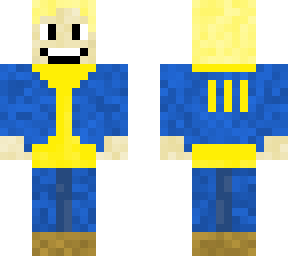 Fallout 4 Vault Boy | Minecraft Skin