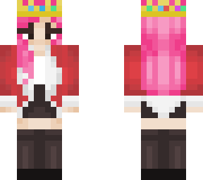 Female Technoblade | Minecraft Skin