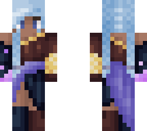 Lapis Spell-Caster | Minecraft Skin