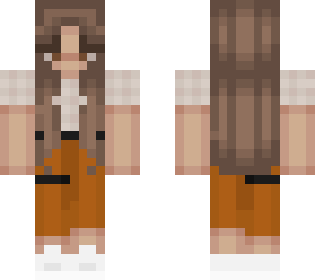 Orange Cargo Pants | Minecraft Skin