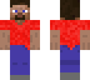 Red Steve | Minecraft Skin