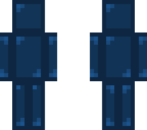 Shiny Dark blue | Minecraft Skin