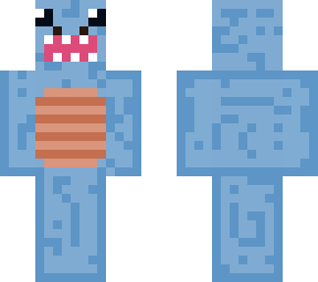 blue creature | Minecraft Skin