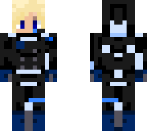 Blue Space suit | Minecraft Skin