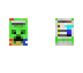 creeper Crunch UwU V:2 | Minecraft Skin