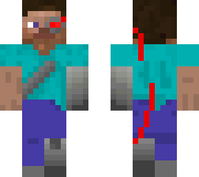 Cyborg steve | Minecraft Skin
