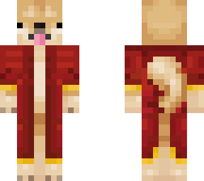 Doge wizard red | Minecraft Skin