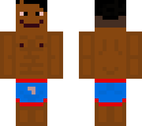 Happy Black Dude | Minecraft Skin