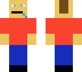 mullet man | Minecraft Skin