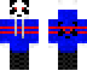 blue Panda | Minecraft Skin