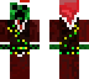 Christmas creeper | Minecraft Skin