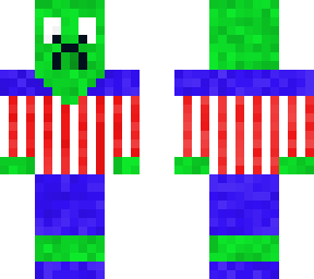 creeper fan de las chivas | Minecraft Skin