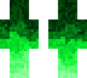 Green gradient | Minecraft Skin