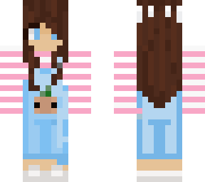 hermosa skin azul | Minecraft Skin