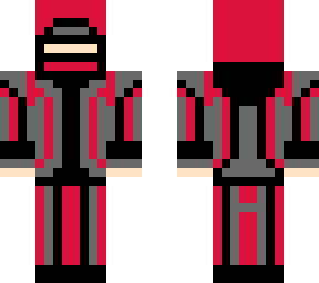 Human Red Imposter | Minecraft Skin