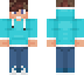minecraft skin blue shaded | Minecraft Skin