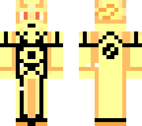naruto kurama mode | Minecraft Skins