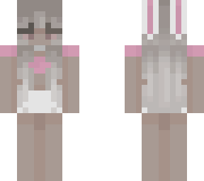 pink bunny girl | Minecraft Skin