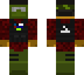 Airsoft loadout | Minecraft Skin