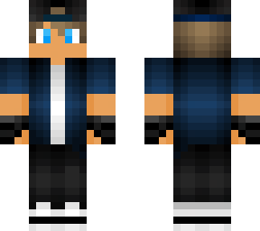 best boy character wearing headphones. | Minecraft Skin