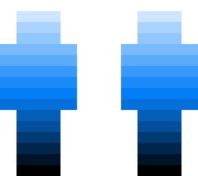 blue fade | Minecraft Skin