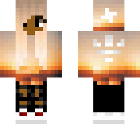 Cute brown girl | Minecraft Skin