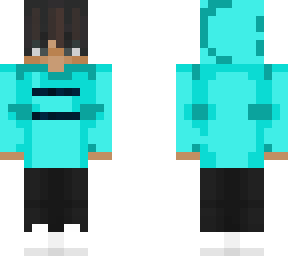 Cyan Boy Skin | Minecraft Skin