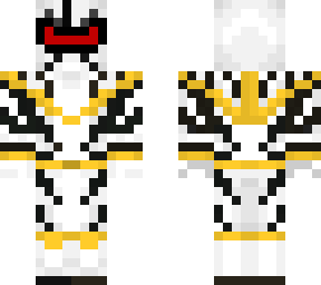 white power ranger | Minecraft Skins