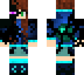 Enderman Girl | Minecraft Skins