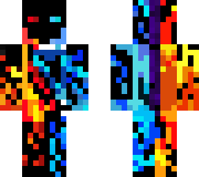 fire water skin | Minecraft Skin