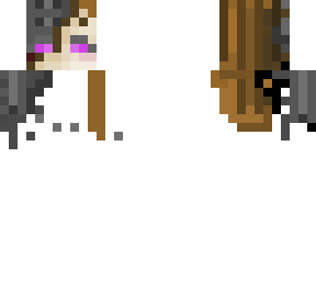 half ender half girl | Minecraft Skin