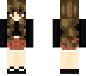 J u l i a (with eyelashes) | Minecraft Skin