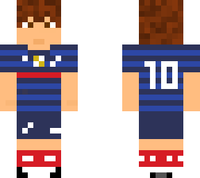 Kylian Mbappe Minecraft Skins