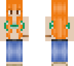 nami one piece | Minecraft Skins