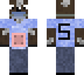 Quarantined Cow | Minecraft Skin