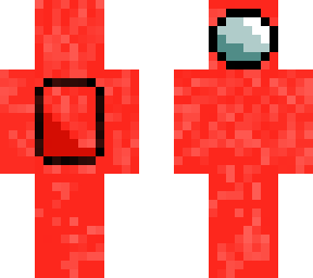 Red Crewmate | Minecraft Skin