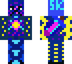 Ultra Galaxy Steve | Minecraft Skin