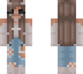 white devil horns | Minecraft Skin