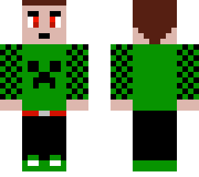 creeper guy whit redbelt | Minecraft Skin